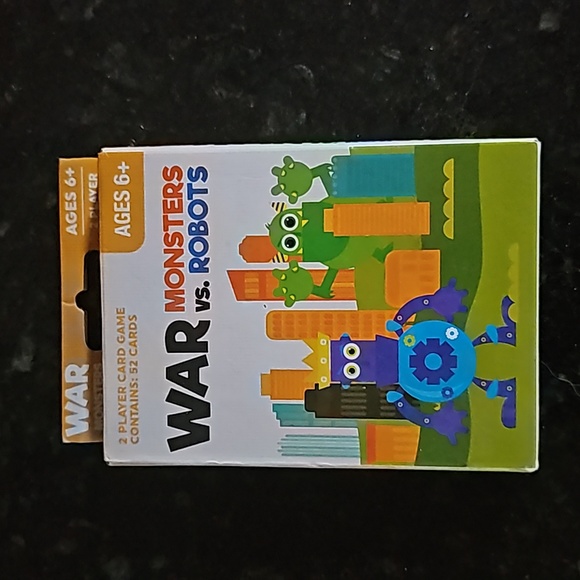 Toys | War Monsters V Robots Card Game | Poshmark